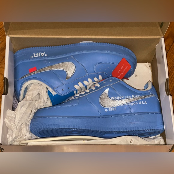 Nike | Shoes | Air Force Low Offwhite Mca University Blue | Poshmark